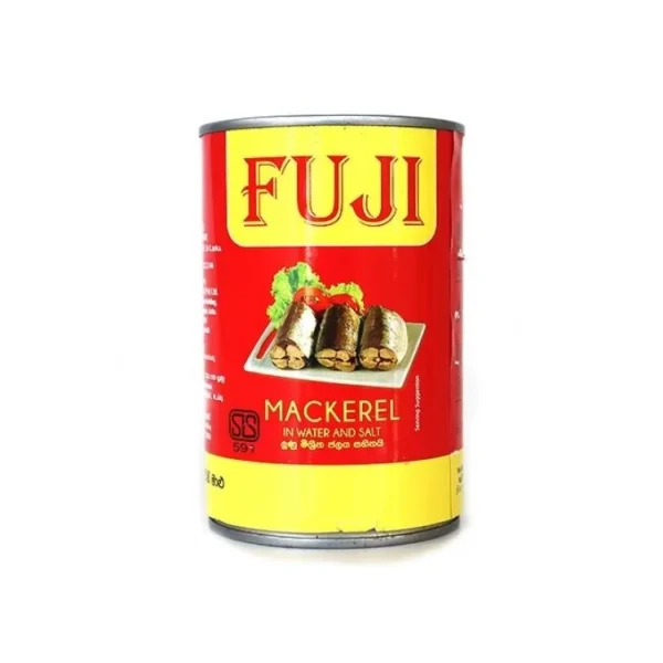 Fuji Mackerel Canned Fish 425g – In Water & Salt - January Angel